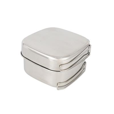 中国 6本/セット キャンプクックセット ステンレス シルバー 磨き仕上げ 販売のため