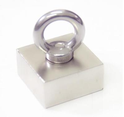 China Super Powerful Strong Rare Earth block hole magnet Neodymium Magnets N50 for sale