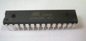 China New and original Atmel Semiconductor-IC-Processors-Microcontroller-ATMEGA8L-8PU for sale