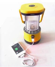 China solar camping lantern solar portable light with USB phone charger output/lithium battery for sale