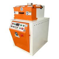 China Semi-Automatic Vacuum Centrifugal Casting Machine 1.5kW 18 Inch for Zinc Alloy Badges for sale