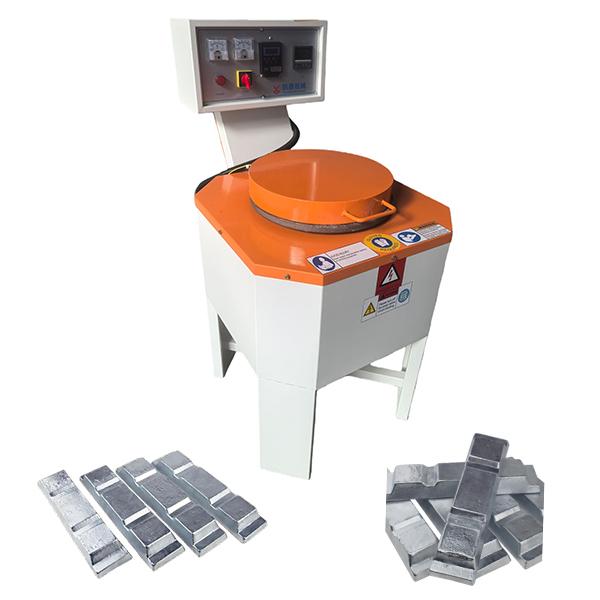 Quality Electric Melting Furnace Lead Alloy Metal Silicon Vulcanizer Centrifugal Casting Machine for sale