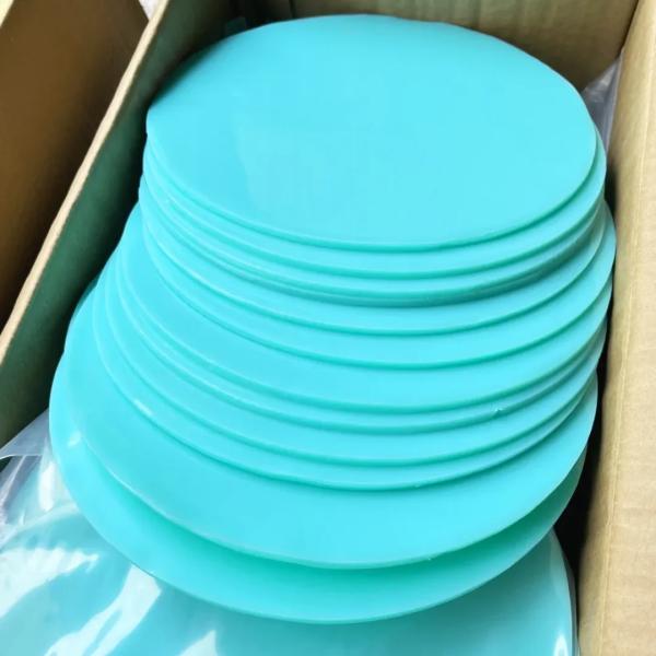 Quality 9 Inch Round Silicone Rubber Mould Sheet For Centrifugal Cast Molding for sale
