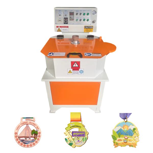Quality Zinc Alloy Sports Marathon Finisher Medal With Ribbon Centrifugal Casting Equipment for sale