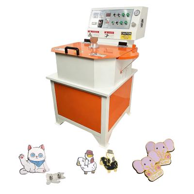 China Manual Centrifugal Casting Machine Animal Cartoon Badges Metal Pin Centrifugal Equipment for sale