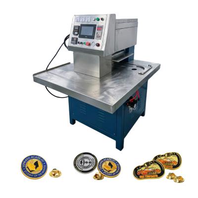 China Fully Automatic Centrifugal Casting Machine Climbing Lapel Pin & Medals for sale