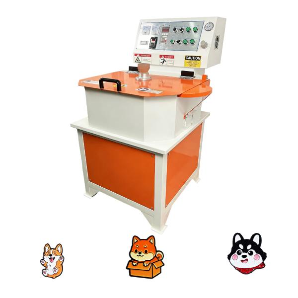Quality Manual Centrifugal Casting Machine For Zinc Alloy Cute Dog Lapel Pin Badge for sale