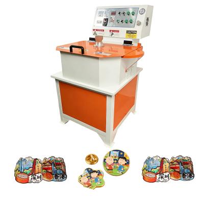 China Manual Version Centrifugal Casting  Machine for Zinc Alloy Badges & City Refrigerator Magnet Casting Equipment for sale