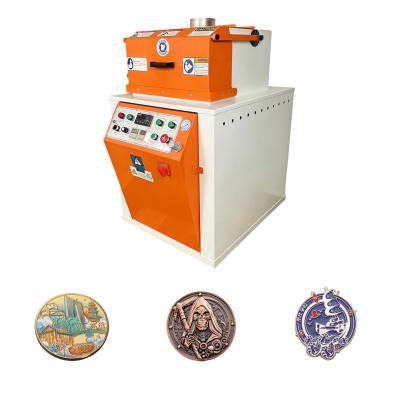 China Vacuum Centrifugal Casting Equipment for Zamak Alloy Collectible Coin Metal Casting Machine for sale