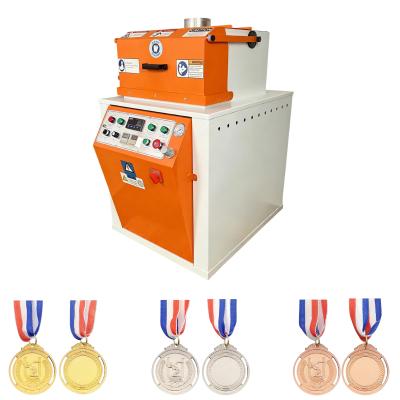China Vacuum Casting Machine for Silicone Rubber Mould Spin Casting Machine for Zinc Sport Medal Marathon Medal for sale