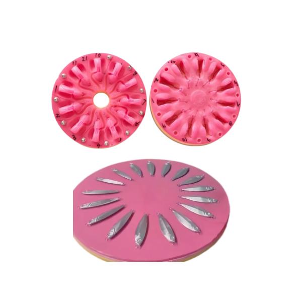 Quality Silicone Rubber Mould For Lead Tin Alloy Fishing Lure Centrifuge Equipment for sale