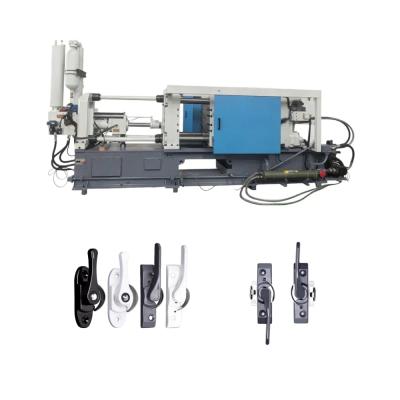 China Aluminum Alloy Die Casting Machine for Crescent Sliding Door Lock Window Handle Lock Die Casting Machine for sale