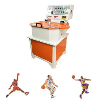 China Semi-Automatic Spin Casting Machine for Zinc Alloy Sports Pin Badge Metal Lapel Pin Souvenir Gifts Production Machine for sale