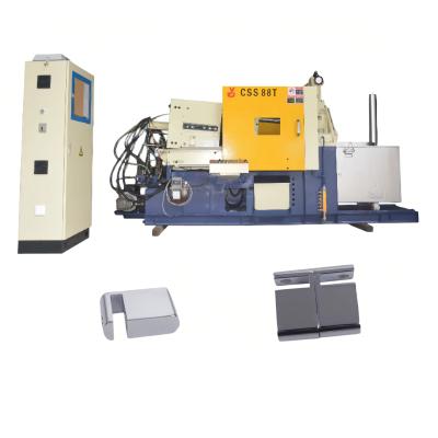 China Zinc Alloy Die Casting Machine Zamak 3 5 Glass Clamp Diecast Machine Glass Holder Machine for sale