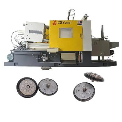 China 280T Hot Chamber Die Casting Machine for Zinc Alloy Automotive Seat Recliner Housing & Gear Component for sale