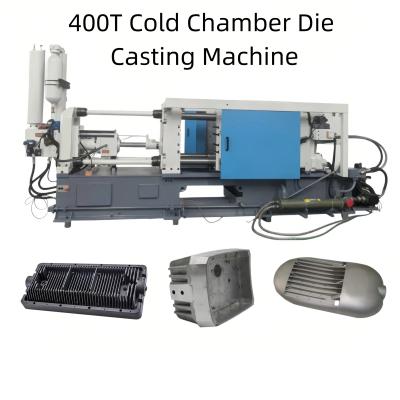 China 400T Cold Chamber Die Casting Machine Aluminum LED Heat Sink Housing Die Casting Machine for sale