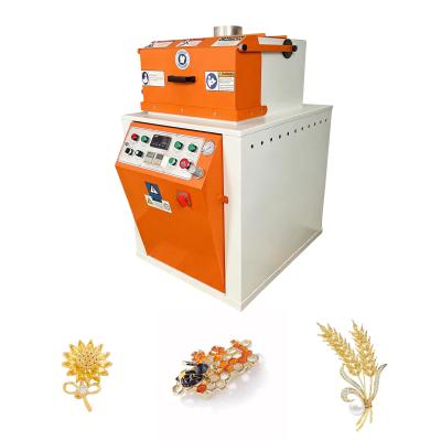 China Semi Automatic Centrifugal Casting Machine for Zinc Alloy Double-Headed Wheat Ear Brooch Accessory Production for sale