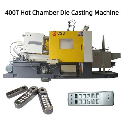 China Versatile Hot Chamber Die Casting Machine for Custom Special-Shaped Zinc Alloy Smart Lock Panels and Lock Frames for sale