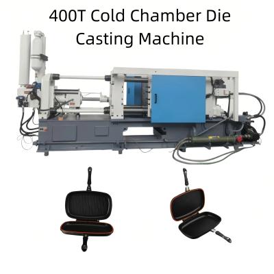 China Cold Chamber Die Casting Machine for Die-Cast Aluminum Double-Sided Frying Pan & Reversible Grill Pan Equipments for sale
