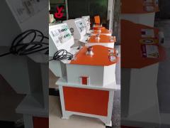 Manual centrifugal casting machine demonstration