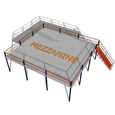 China 3000kg SGS Regelbare Pakhuismezzanine Te koop