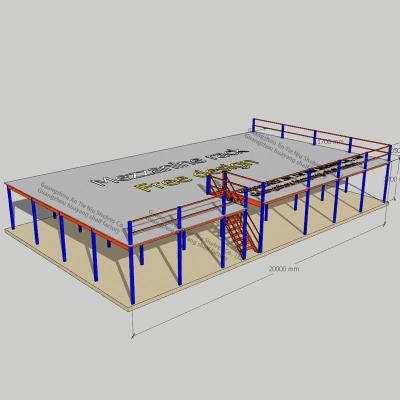 China 4.5T Mezzanine ODM van de Vloeropslag Multimezzanine van de Rijfabriek Vloer Te koop