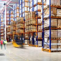 China 5000kg Capacity 4 Layer Selective Pallet Racking System for Warehouse Storage for sale