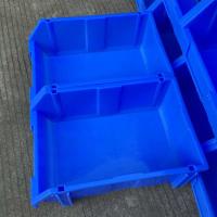 China Stackable Plastic Storage Bins 8-Pack Garage Rack System Tool Organizer Heavy Duty for sale