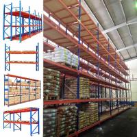 China 4000kg Heavy Duty Pallet Racking Adjustable Stackable Steel Storage System for sale
