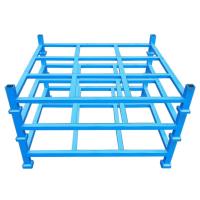 China Galvanized Steel Stack Rack 2.25 Ton Capacity Heavy Duty Material Handling Pallet for sale