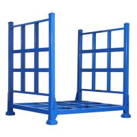 China Galvanized Pallet Stacking Rack 1500kg Capacity Customizable Tire Storage Rack for sale