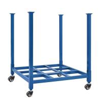 China Four Pillars Stackable Metal Pallets 2.5T Warehouse Stacking Systems for sale