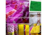 China HDPE Woven Mesh Bag for Vegetable Loading Fruit Collect Packing 50x75cm 10kg for sale
