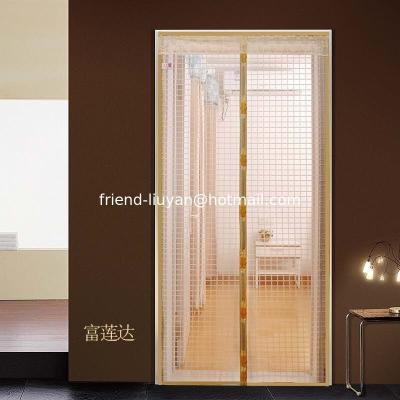 China Red de insectos para interiores para una fácil instalación, mosquitera, cortina de puerta, cortina de entrada con imanes en venta