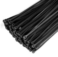 China Nylon Cable Tie 2.5mm Width 55kgf Tensile Strength UL94V-2 Flame Retardant Self-Locking for sale