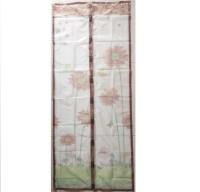 China Magnetic Screen Door 100x210cm Mosquito Net Polyester Mesh Insect Protection Bug Barrier for sale