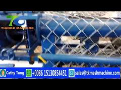 PVC покрыл сетку звена цепи 120*120mm делая машиной 1,8 тонны
