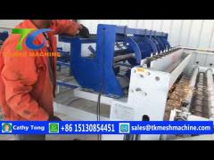 Welded Iron 5mm Fence Mesh Panel Welding Machine Expressway Protective Net
