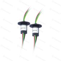 China Through Bore Capsule Slip Ring 2 Circuits 1A 5mm ID High Reliability for sale