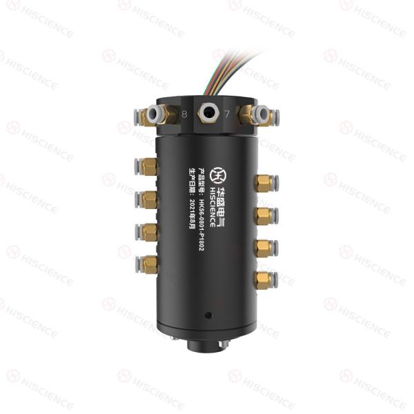 Quality Low Friction Rotary Unions 8 Passages 18 Circuits 2A Leakage Prevention for sale