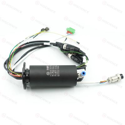 China Hiscience 1 Passage Rotary Union 0-200RPM 36 Circuits Slip Ring For Sewing Machine Conveyor Systems Surveillance Cameras for sale
