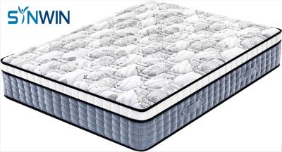 China High Quality Sleep Well Customized queen size hotel spring mattress manufacturers euro top for sale