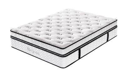 China Double spring luxury euro top pocket spring mattress RSP-ETPP for Hotel Use for sale