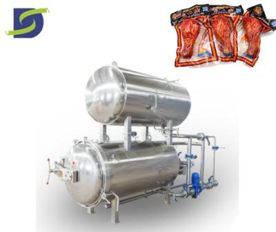 Cina water spray retort machine for tuna fish cans in vendita