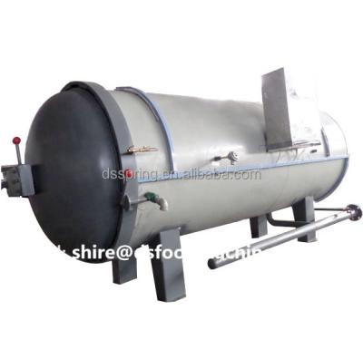 Cina Full-automatic food retort machine price, Water Spray Canned Food Sterilization Retort in vendita