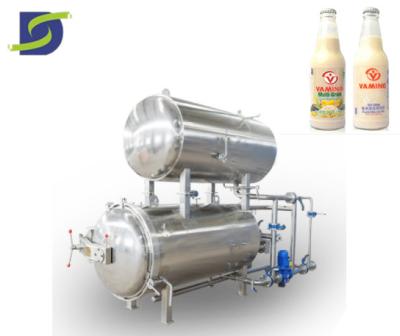 中国 Automatic food industry retort machine canning meat use steam autoclave sterilizer for commercial food thermal processing 販売のため