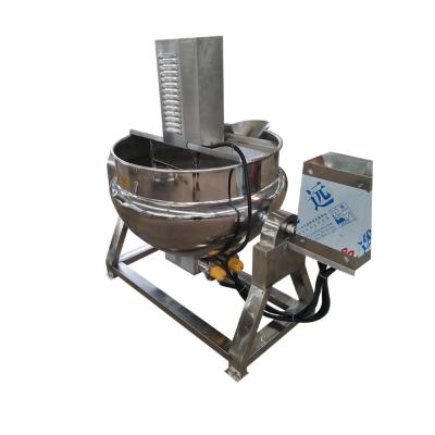 Cina stirrer machine cooker gas heated in vendita