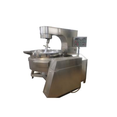 Cina industry meat rice paste jam gas steam cooking mixer machine 500 1000 1200 liter in vendita