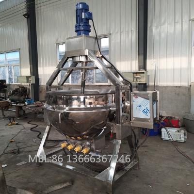 Cina Industrial food planetary cooking pots mixer machine 500l automatic food eggs cooking mixer machine in vendita