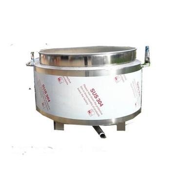 Cina marmitas de vapor industrial de acero inoxidable c agitador para memeladas in vendita